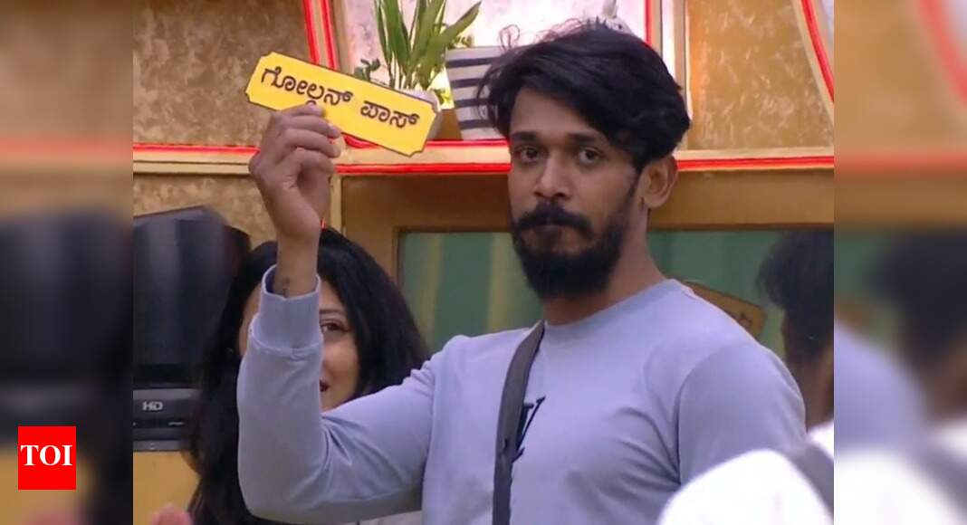 Bigg Boss Kannada 8: Rajeev Hanu wins the 'Golden pass' - Times of India