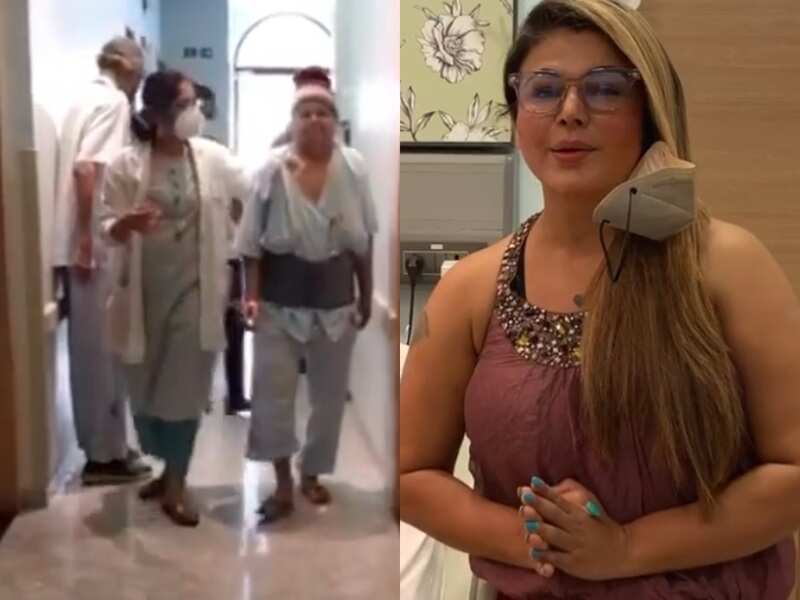 Rakhi Sawant jokes about her mother Jaya's 'catwalk in hospital' after ...