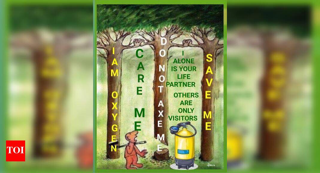 SAVE TREE SAVE EARTH - Times of India