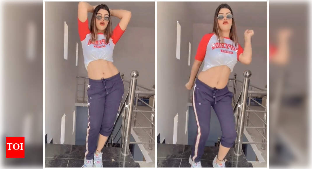 Video: Prachi Singh impresses fans with her dance moves | Bhojpuri ...