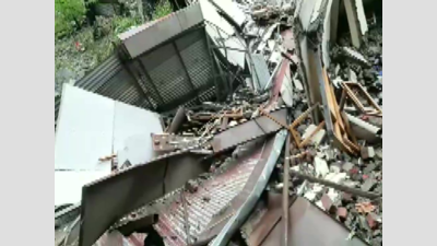 Shimla Building Collapse: Five-storey building collapses in Shimla's Sanjauli area | Shimla News ...