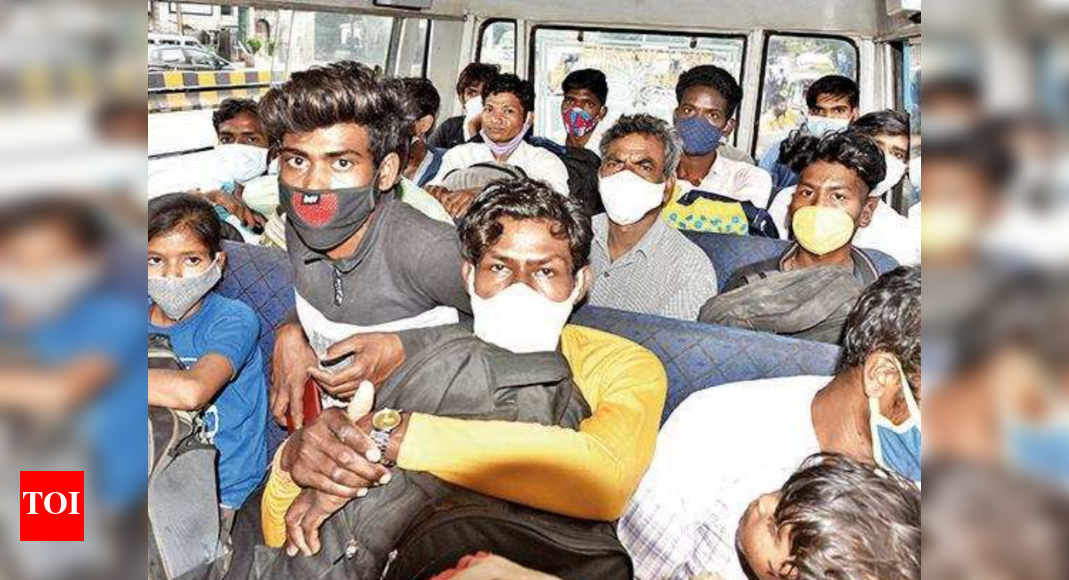 Job loss, cash crunch return to haunt migrant workers | Hyderabad News ...