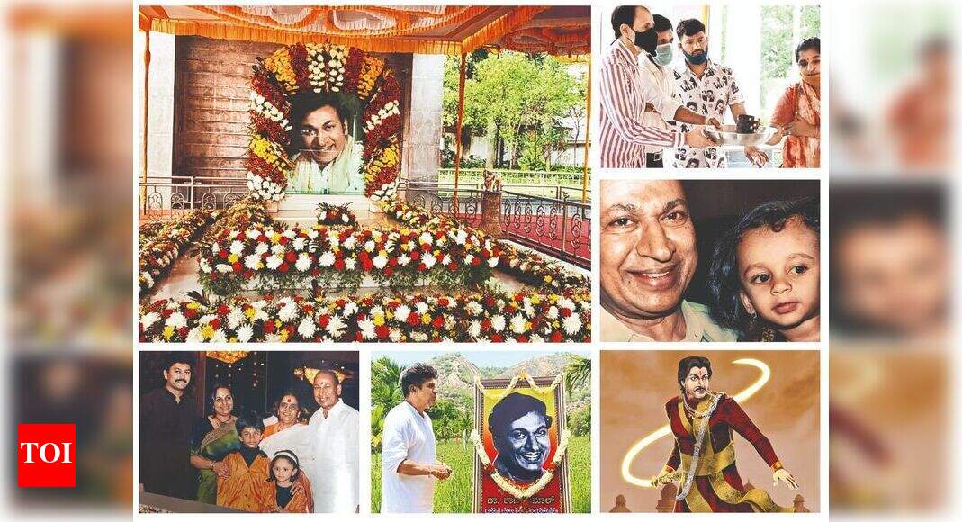 Dr Rajkumar lives on: Family remembers him on his 92nd birth ...