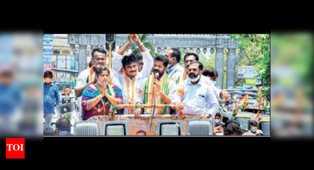 Telangana: Party leaders’ campaign goes full-throttle despite Covid ...