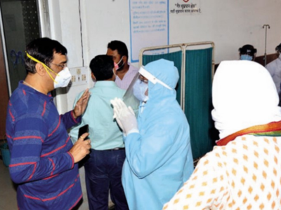Dead Covid patients’ kin heckle docs, nurses in PSU hospital | Ranchi ...