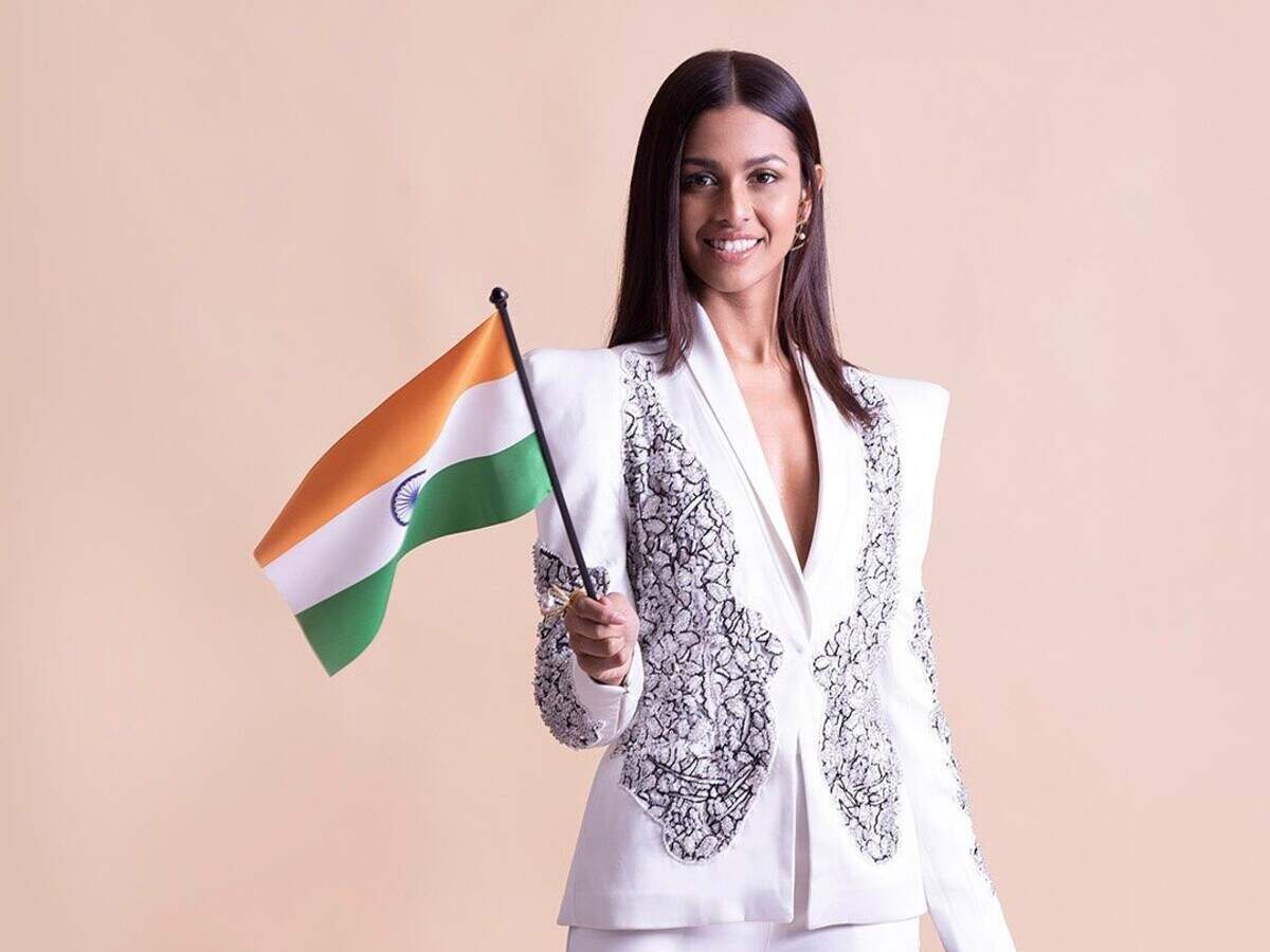 India's Adline Castelino sets off for Miss Universe 2020!