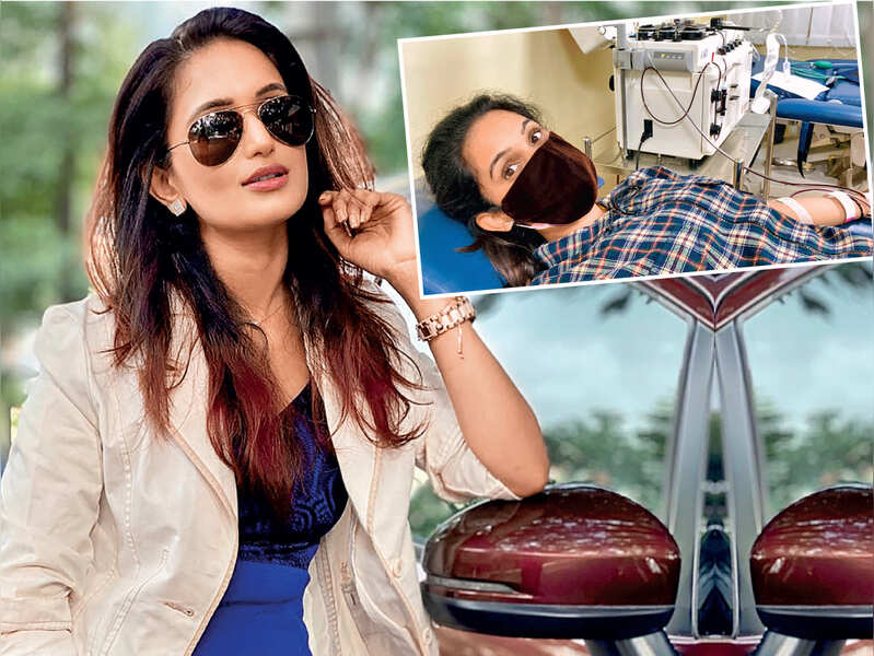 Kavya Shastry is glad that she gets to donate plasma and save lives now ...