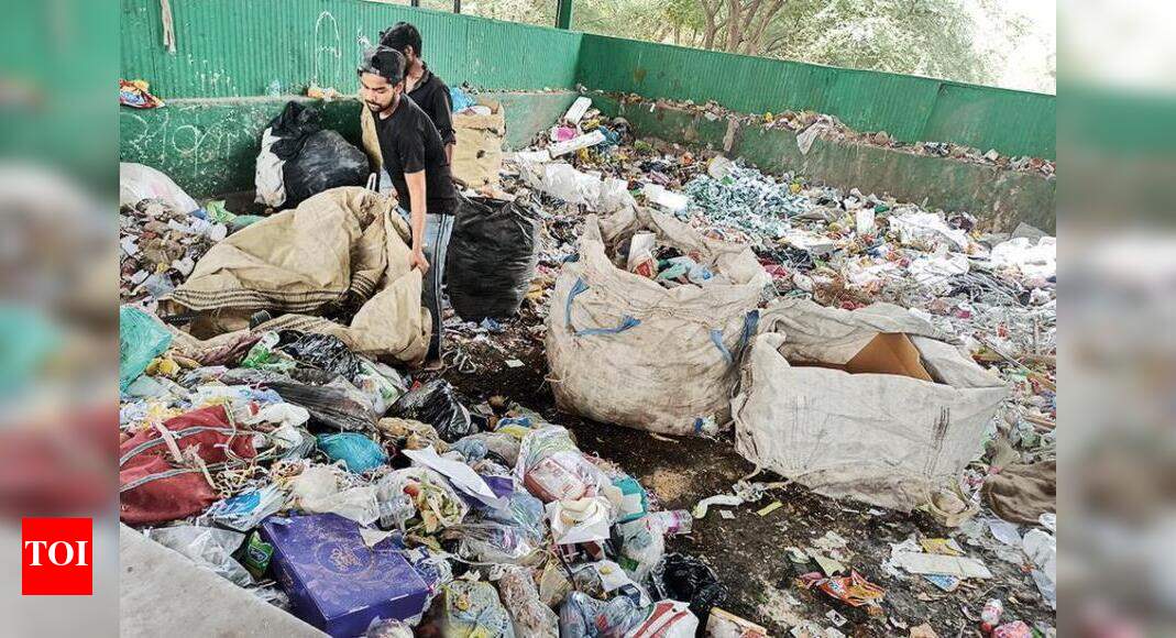 In Mohali, Covid-19 waste mixed with trash, protocol goes for a toss ...