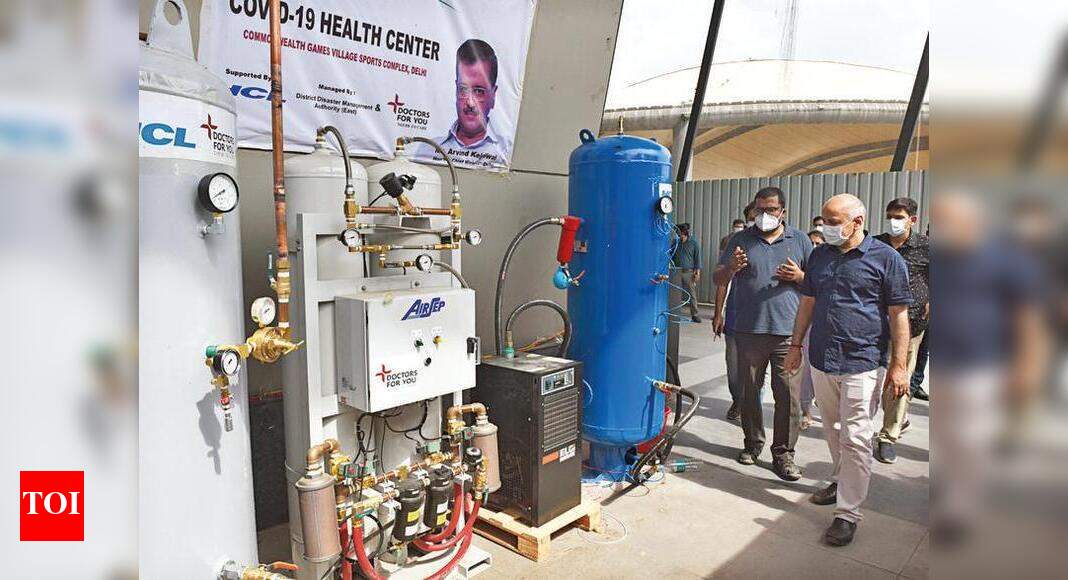 Two oxygen plants ready to boost Covid fight | Delhi News - Times of India
