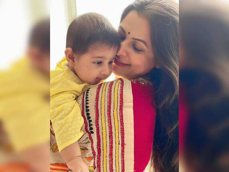 Koel-Nispal’s son, Kabir, turns one today | Bengali Movie News - Times ...