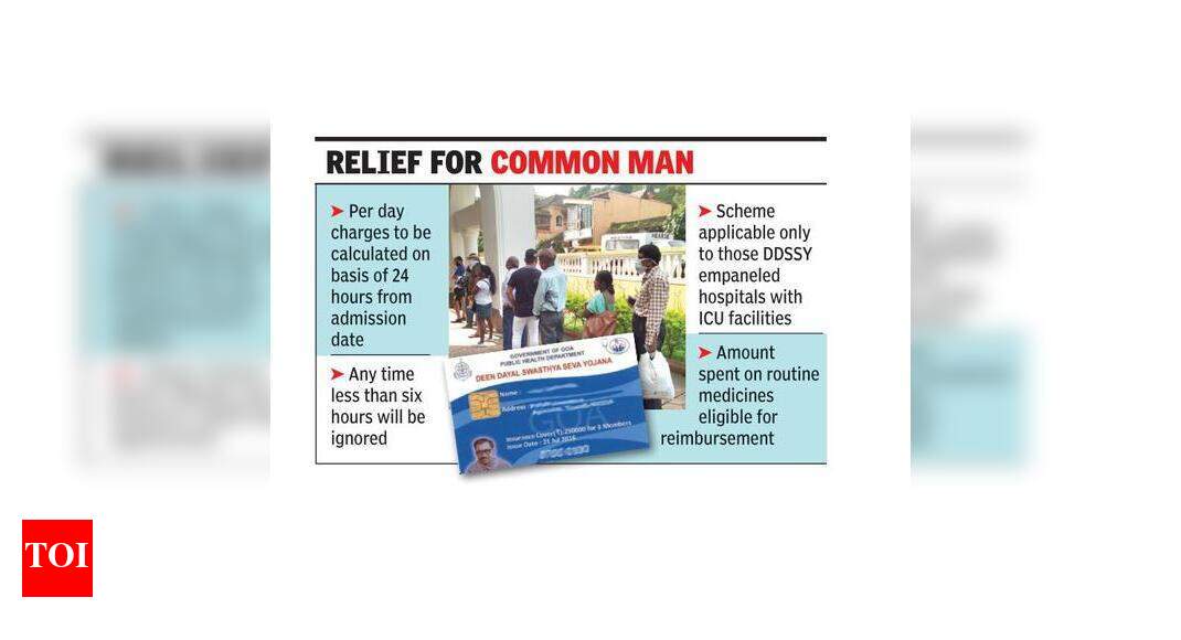 Up to Rs 19.2k/day under DDSSY for Covid care in pvt hospitals | Goa ...