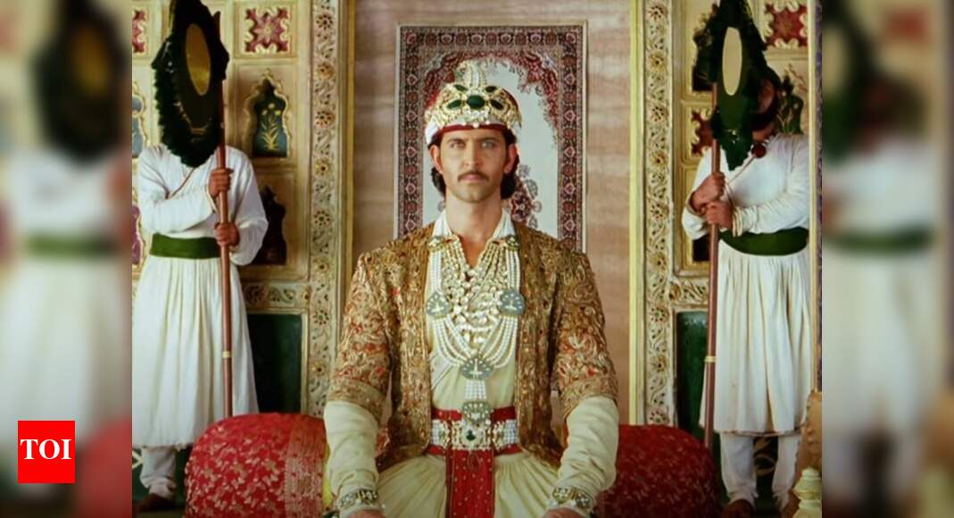 Art director Nitin Desai on fire on the set of 'Jodha Akbar' at ND Studios: Sweat and blood have ...