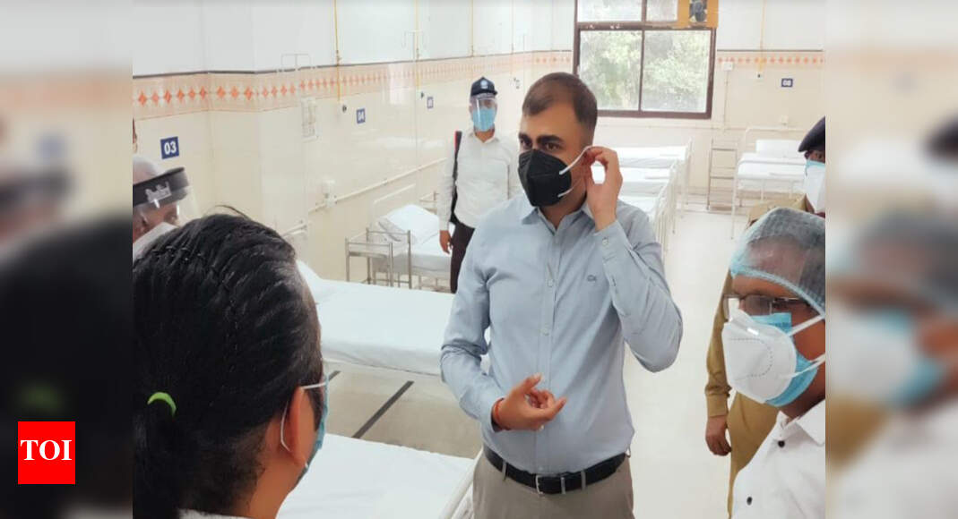Lucknow DM conducts dry run of HAL Hospital | Lucknow News - Times of India