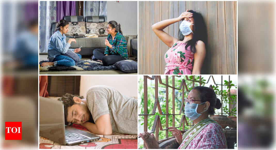 Plagued by uncertainty, people battle pandemic fatigue - The Times of India