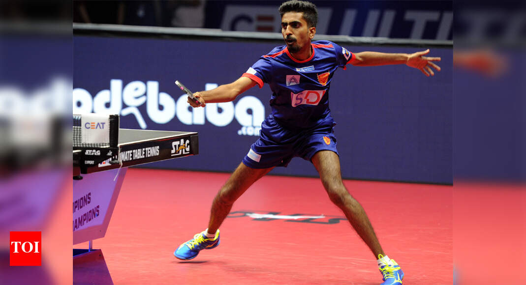 TT player Sathiyan donates Rs 1 lakh for fight against Covid-19 | More ...