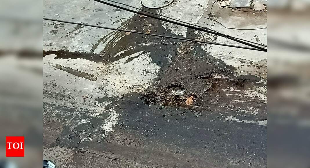 Drainage overflow, unstoppable - Times of India