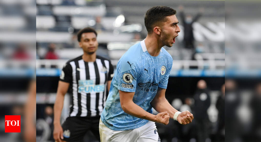 Manchester City boss Pep Guardiola praises versatile Ferran Torres ...