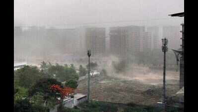 40 villages in Surat on cyclone alert, 800 moved to safety | Surat News ...