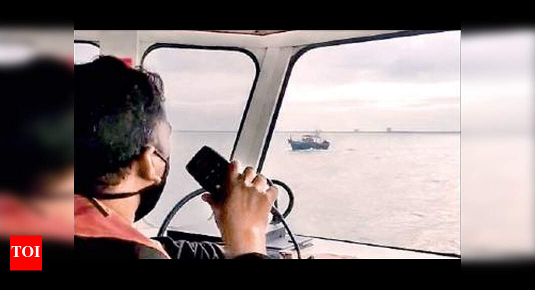 Cyclone Tautkae: Navy, Coast Guard set sail to save 410 on 2 barges ...