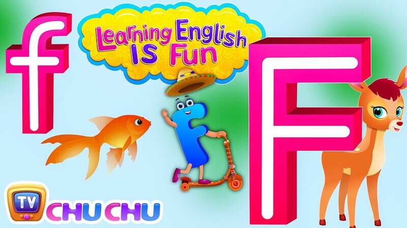 Check Out Popular Children English Learning Video 'Alphabet F' for Kids ...