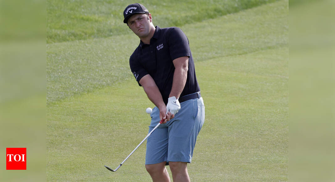 New dad Jon Rahm forgets PGA pressure when holding son | Golf News ...