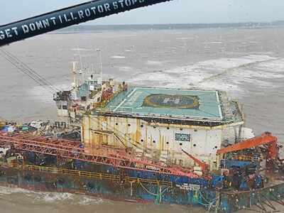 188 rescued from capsized ONGC barge, personnel on other adrift vessels ...