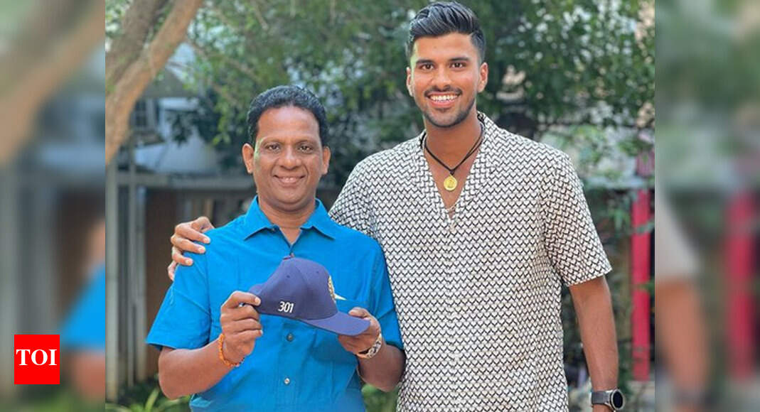 Washington Sundar's father stays away from him to cut Covid risk to son ...