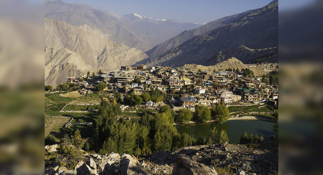Nako village –a beautiful place on the Indo-Tibetan border with a lake ...