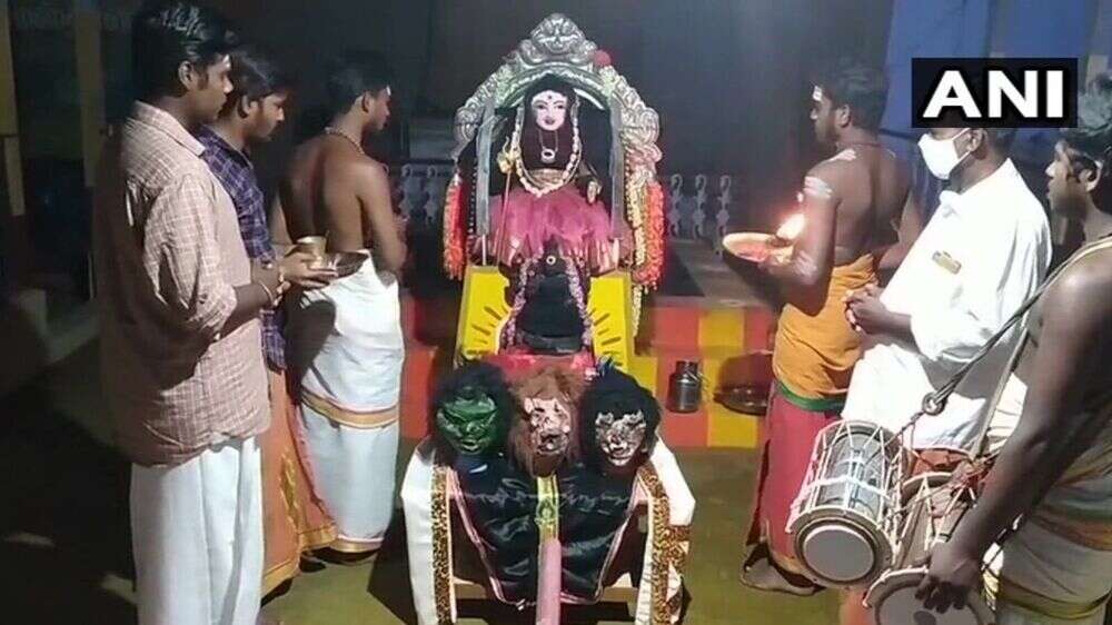 In photos: A temple for ‘Corona Devi’ near Coimbatore | The Times of India