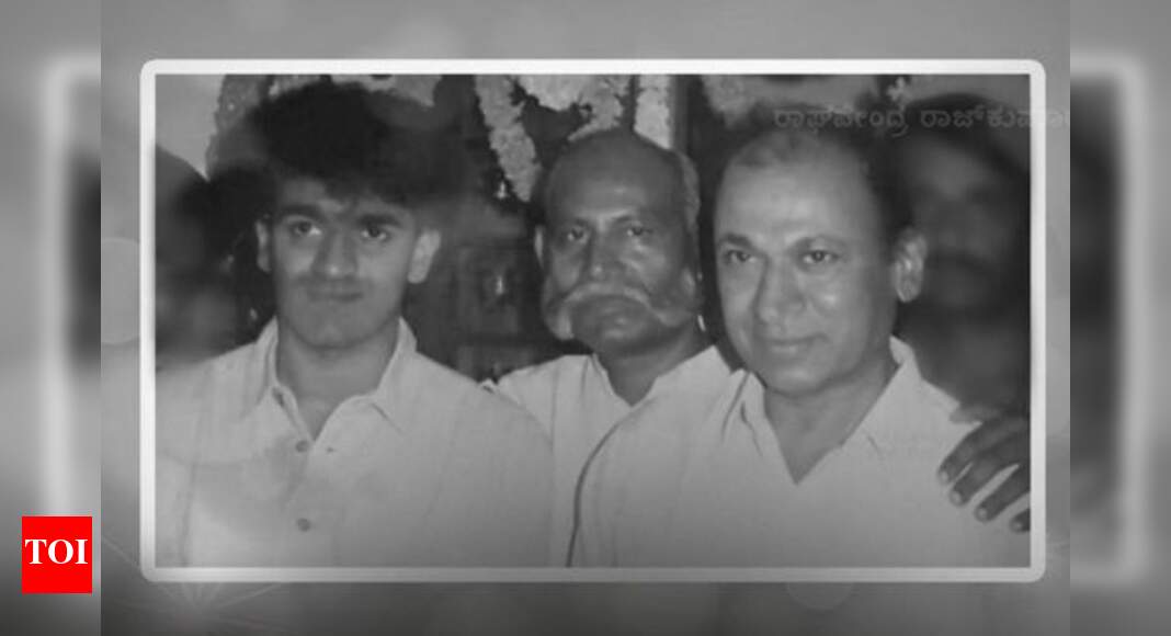Raghavendra Rajkumar mourns the death of Dr Rajkumar yoga guru Honappa ...