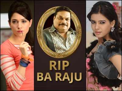 Samantha to Tamannaah, Tollywood divas mourn the death of BA Raju ...