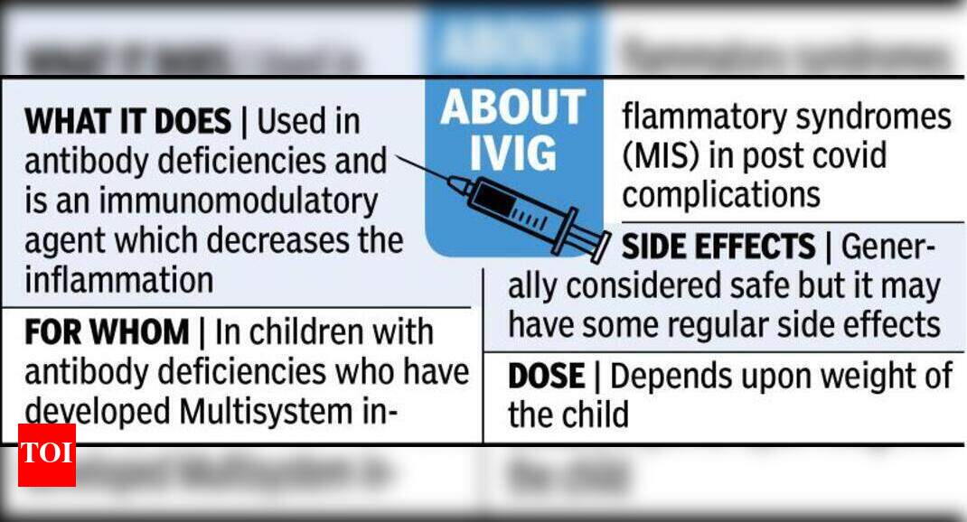 Stock up on IVIG for kids before third wave, task force tells admn ...