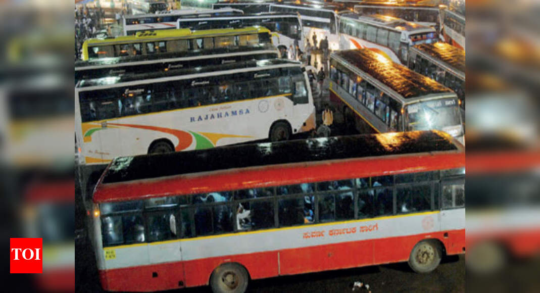 Private bus operators in Karnataka hit by lockdowns, say high fuel ...