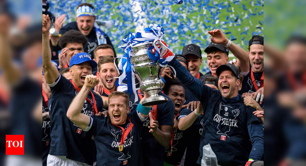 Luzern win Swiss Cup | Football News - Times of India