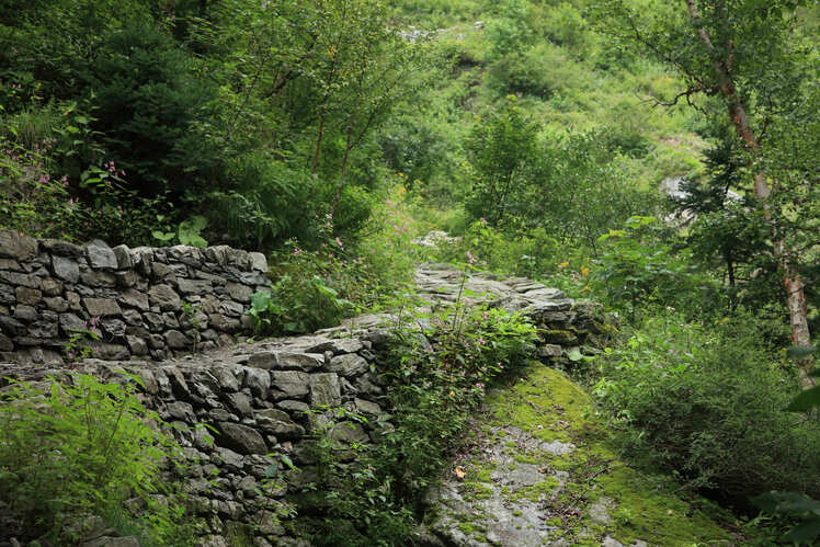 Ghangaria, a beautiful village enroute the Valley of Flowers and ...