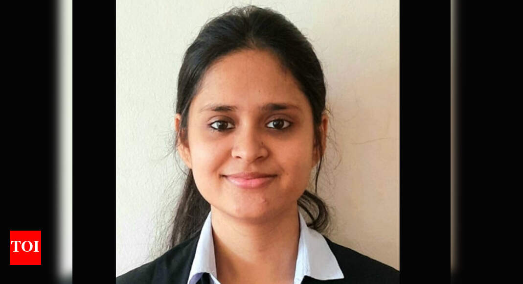 Local girl Sharmishtha bags second rank among girls in CDS-2020 - Times ...