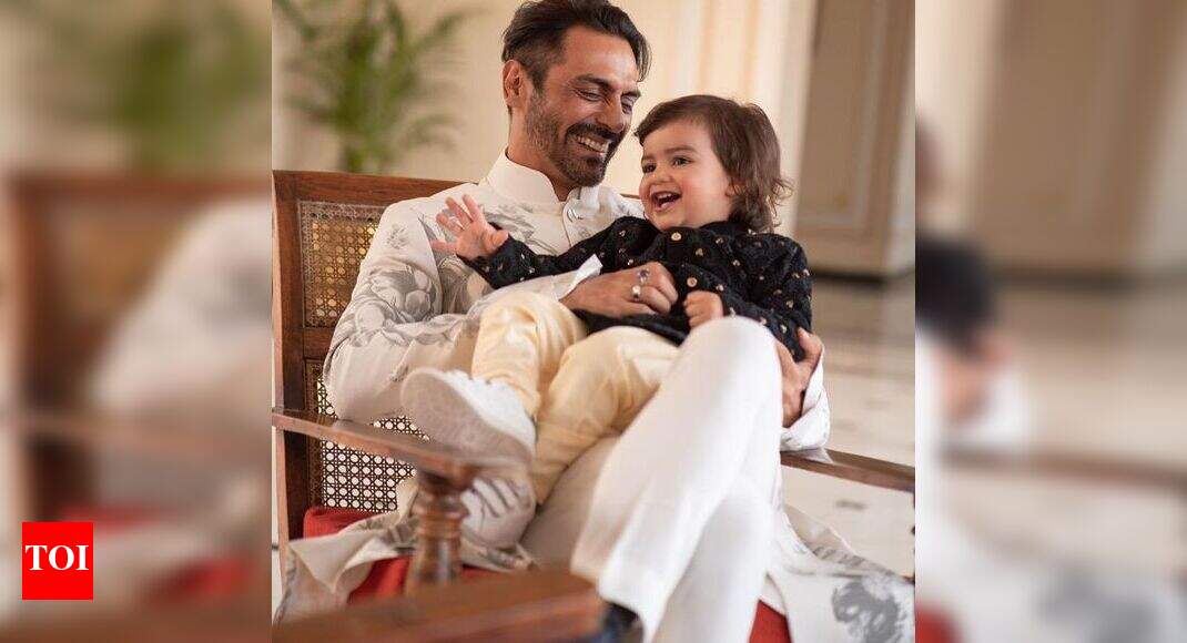 Here’s how baby boy Arik helped Arjun Rampal quit smoking | Hindi Movie ...