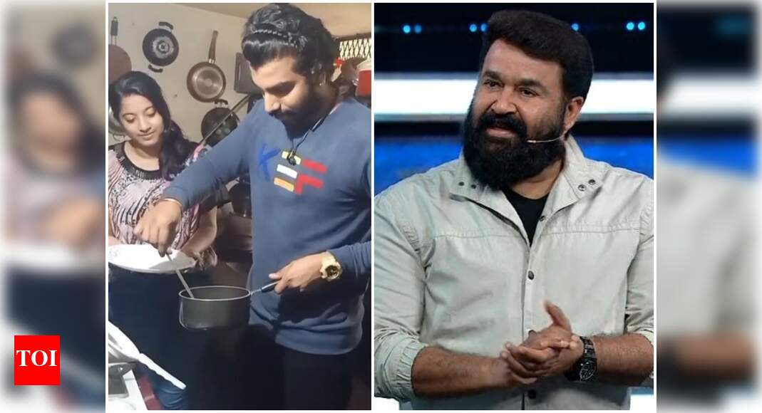 Watch: Bigg Boss fame Anoop Krishnan follows superstar Mohanlal's tip ...