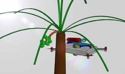 Goa: Soon, a drone may be able to do your coconut-plucking | Goa News - Times of India