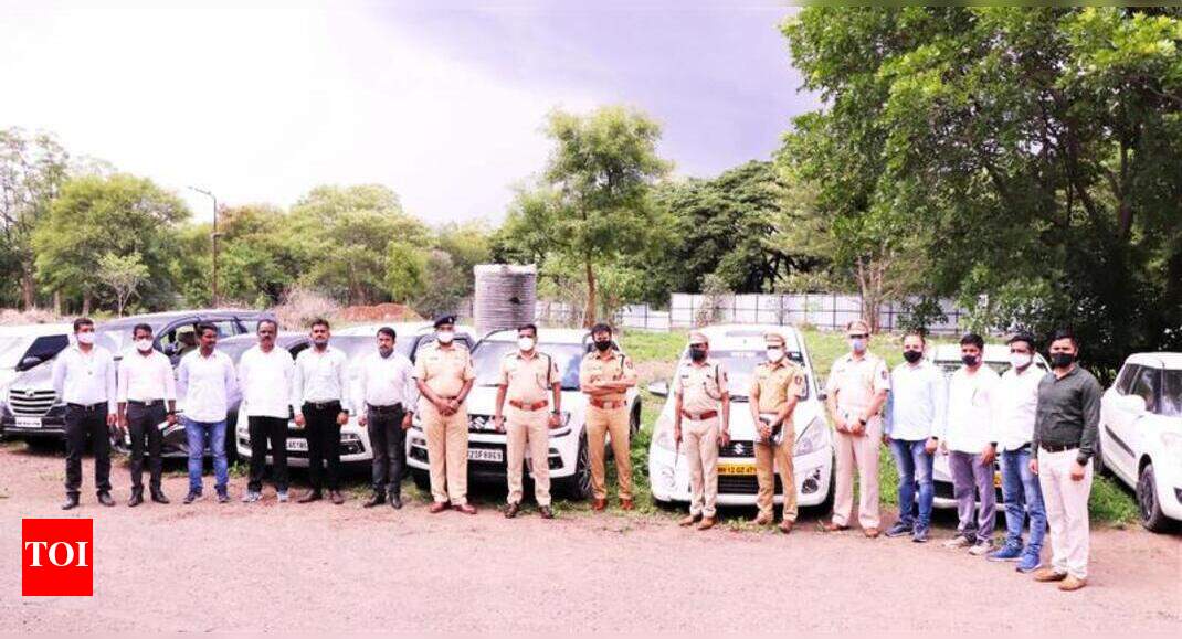 Police Bust Gang Of Car Rental Cheats Recover 16 Vehicles Pune News
