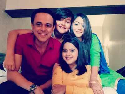 Wagle Ki Duniya' cast is game for fun post hectic shoot - Times of India