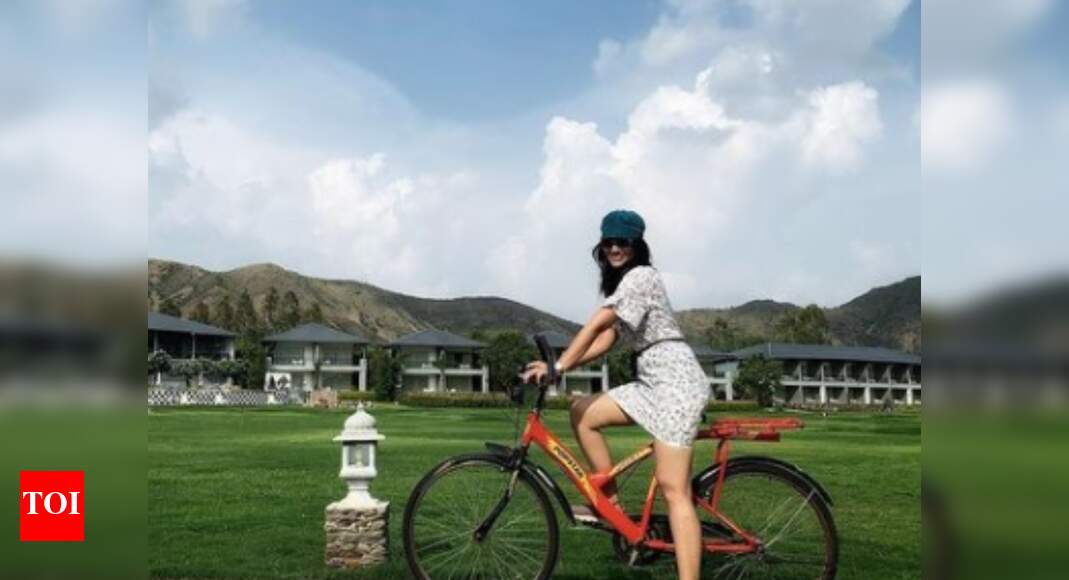 Photo: Maulika Patel shares a throwback picture of herself riding a ...