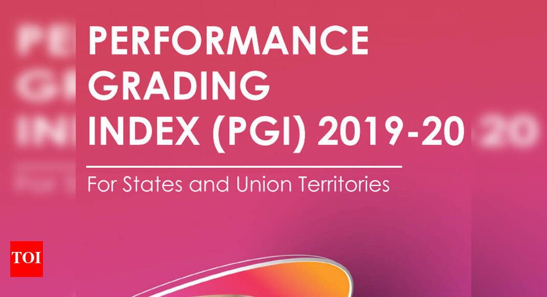 Education ministery releases Performance Grading Index - Times of India
