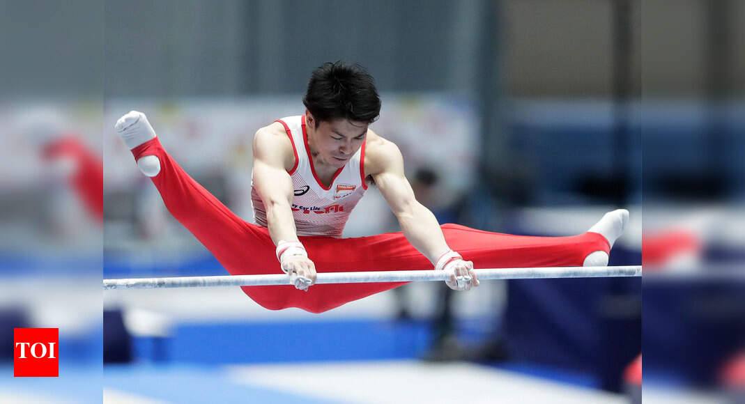 Japanese gymnastics star Kohei Uchimura books spot at fourth Olympics ...