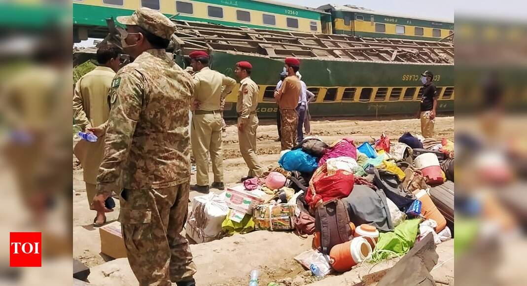 Pakistan train accident: 2 trains collide in Pakistan; 30 killed, 50 ...