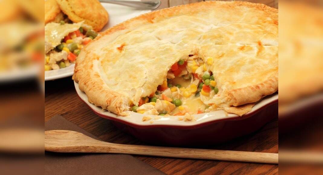 Veg Pot Pie Recipe: How to Make Veg Pot Pie Recipe | Homemade Veg Pot ...