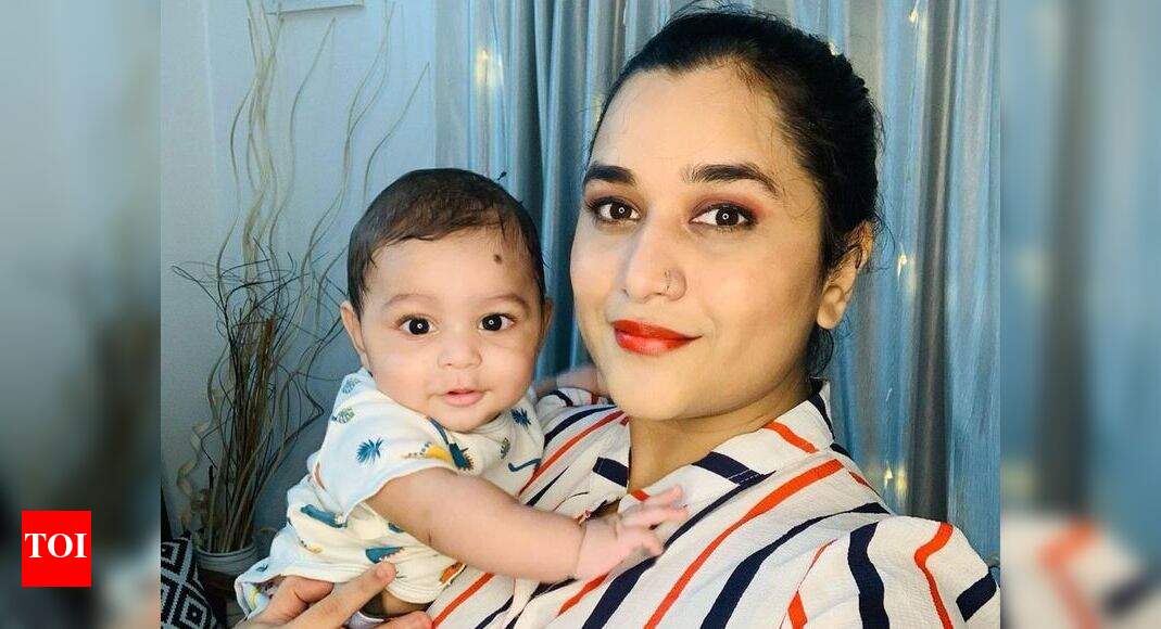 Parvathy Krishna wishes half birthday to son Avyukth, says 'Time runs ...