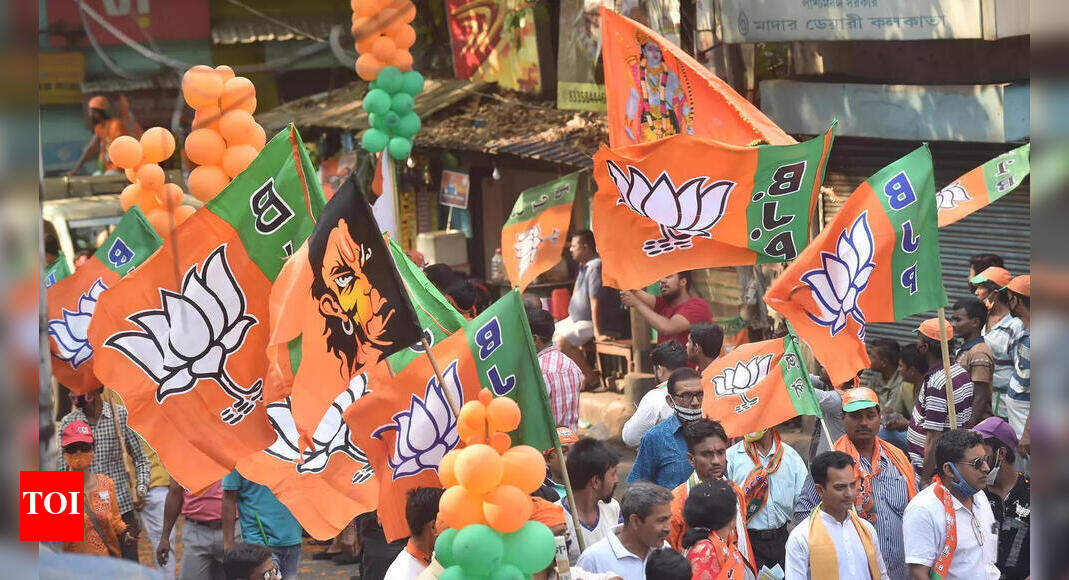 Contributions to BJP up by 6% in FY20; Cong’s down | India News - Times ...