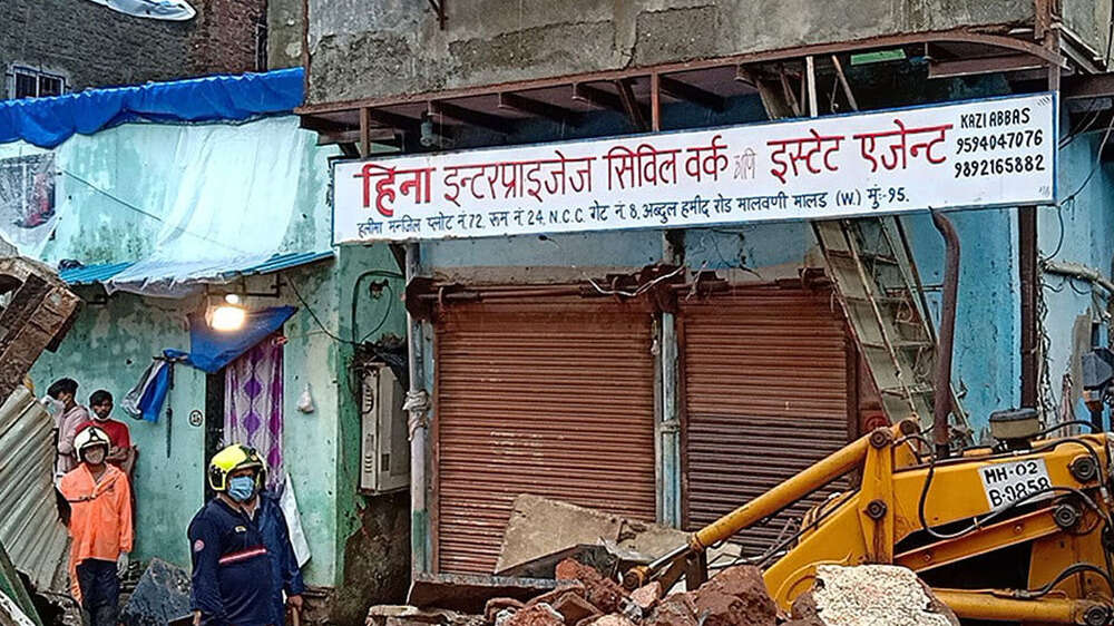 Monsoon horror: Photos of Malad building collapse in Mumbai | The Times ...
