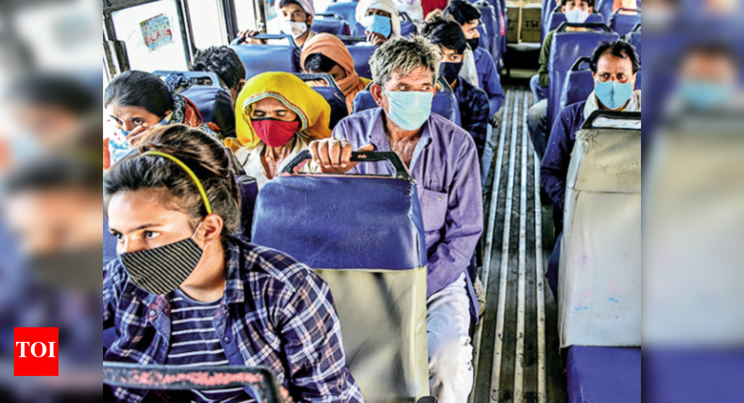 RSRTC resumes services, operates 1,600 buses in Rajasthan | Jaipur News ...